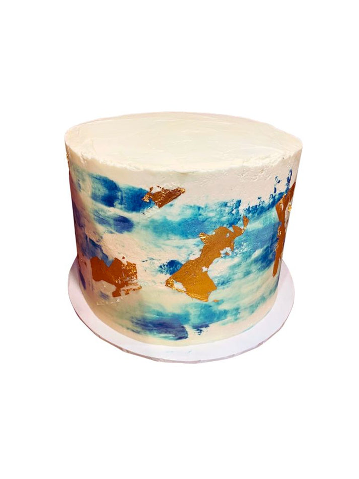 Brushstroke Chocolate Cake